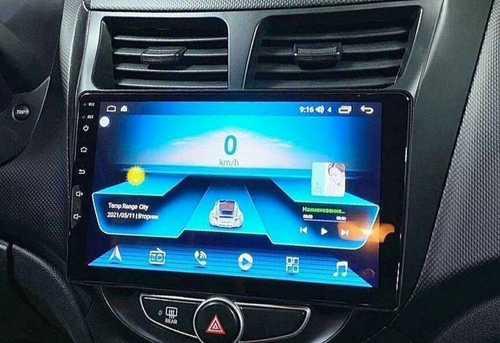 Магнитола Hyundai Solaris 11-16 WiFi Navi IPS