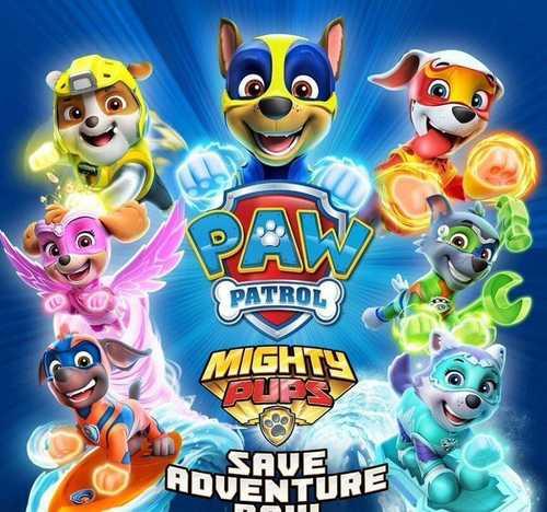 PAW Patrol Mighty Pups Save Adventure Bay PS4 PS5