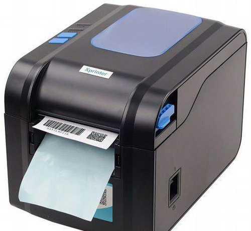 Принтер этикеток Xprinter XP-370B (USB) Черный