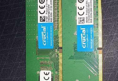 Оперативная память Crucial, DDR4, 16GB