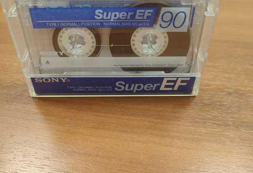 Кассета Sony Super EF 90