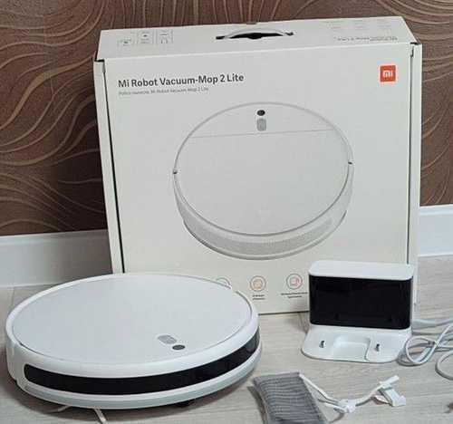 Робот пылесос xiaomi mi robot vacuum mop 2 lite