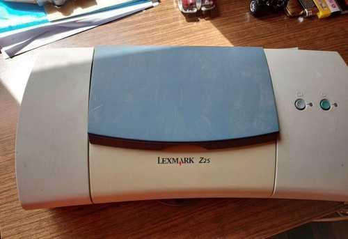 Принтер цветной струйный Lexmark Z25
