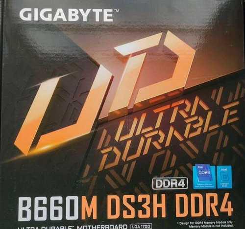 Материнская плата gigabyte B660M DS3H DDR4 1700