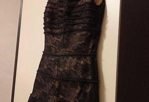 Платье женское 40 черное вечернее