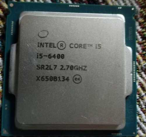 Процессор intel core i5 6400