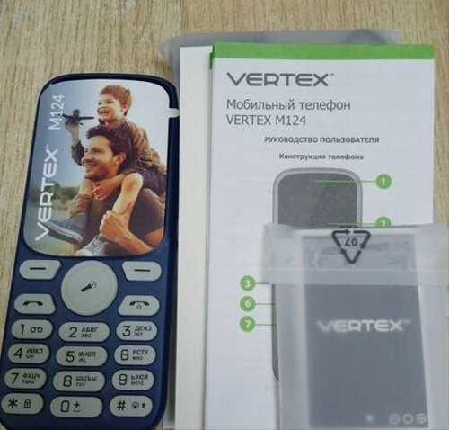 Мобильный телефон Vertex M124