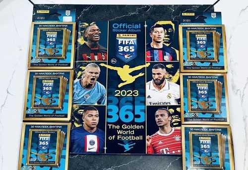 Альбом и 10 блистеров FIFA 2023 Panini