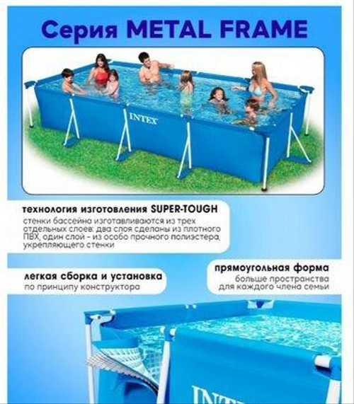 Каркасные бассейны