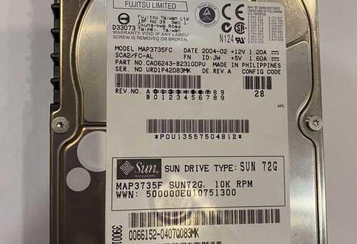 Серверный жесткий диск Fujitsu MAP3735FC 73,5Gb