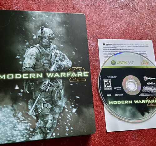 Xbox 360 Call of Duty MW2 Steelbook