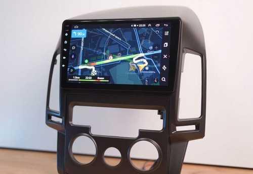 Магнитола 9" на Hyundai с Carplay, Wi-Fi +камера