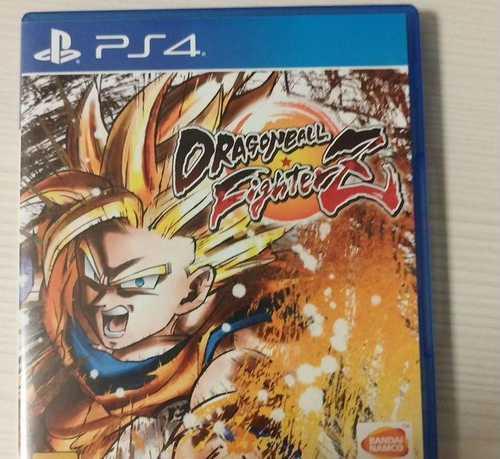 Диск на dragon Ball FighterZ на ps4