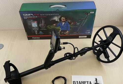 Металлоискатель Nokta Simplex BT с катушкой 11''DD