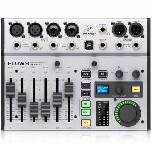 Behringer flow 8 цифровой микшерный пульт с Blueto