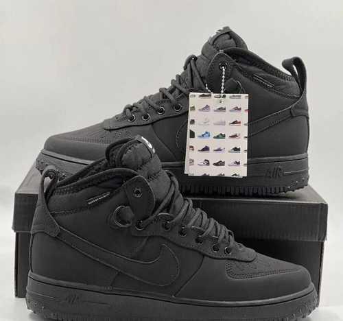 Ботинки Nike Air Force 1 Duckboot (с мехом) (Арт.78773)