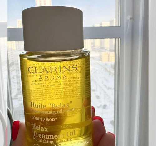 Clarins масло для тела