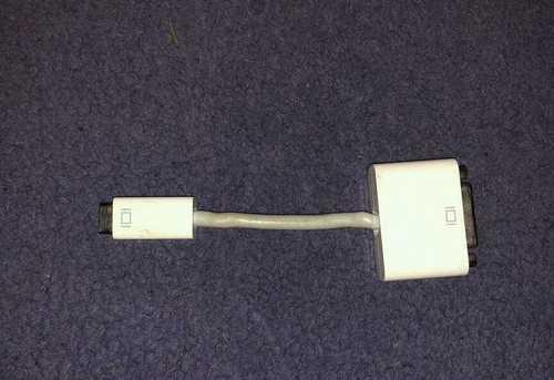 Адаптер Apple Mini DVI-DVI белый (M9321G/A)