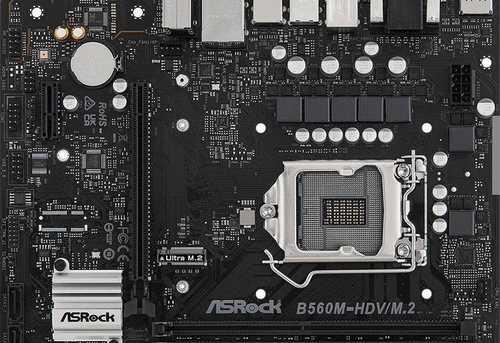 Материнская плата asrock B560M-HDV/M.2, LGA 1200