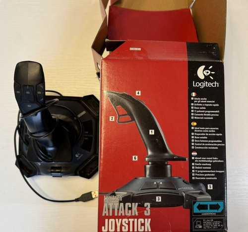 Джойстик Logitech attack 3