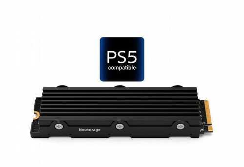 Nextorage SSD 2TB M.2 2280 с радиатором для PS5
