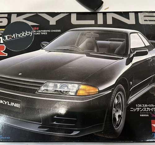 Сборная модель nissan Skyline gtr32 tamiya + advan