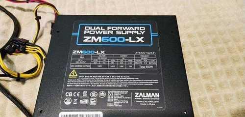 Блок питания Zalman ZM600-LX