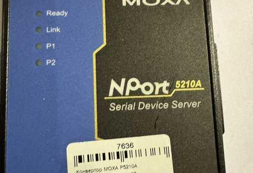 Преобразователь moxa nport 5210A 00-06049042