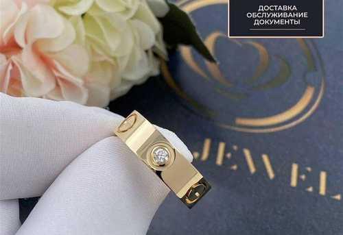 Кольцо Cartier Love, 3 бриллианта 0,25ct