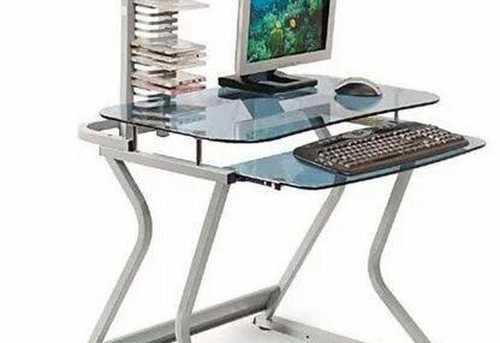 Стеклянный компьютерный стол