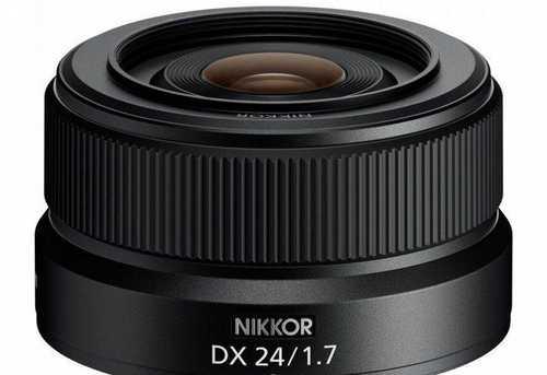 Объектив Nikon nikkor Z DX 24mm F/1.7