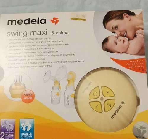 Молокоотсос medela swing maxi