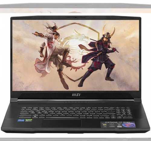 17.3" Ноутбук MSI Katana 17 B13VFK-1091XRU черный