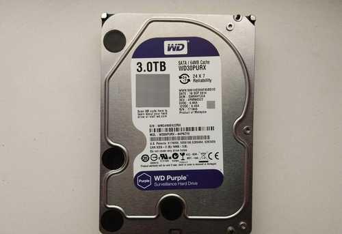 3Тб Western Digital Purple