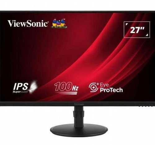 ViewSonic 27" VA2708-HDJ черный IPS LED 16:9 hdmi матовая HAS Piv 250cd 178гр/178гр 1920x1080 100Hz