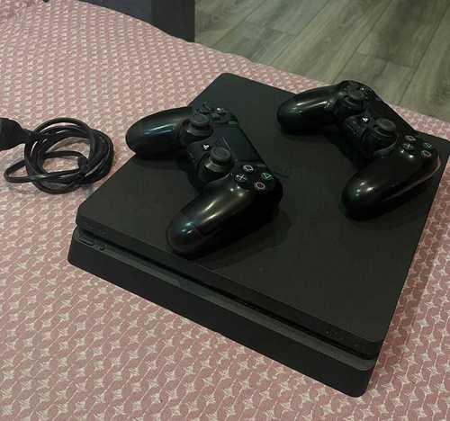 Sony playstation 4 slim 1tb 2 геймпада