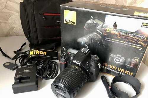 Зеркальный фотоаппарат nikon D7100