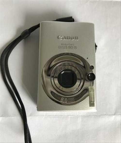 Фотоаппарат canon ixus 8015