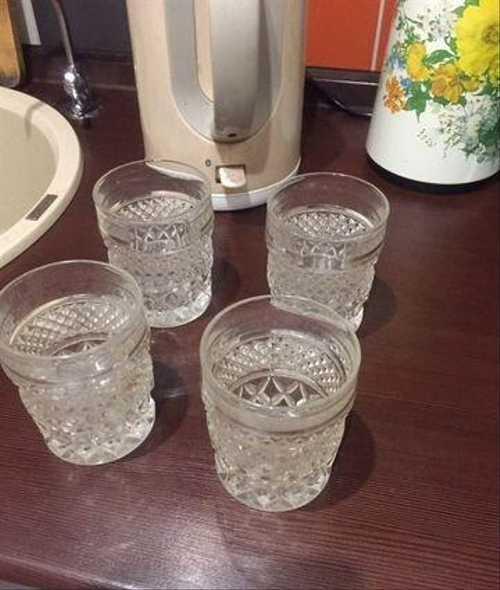 Чешские стаканы Богемия
