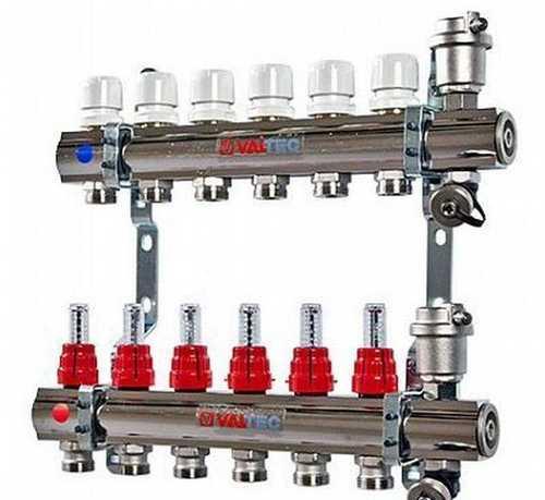 Коллектор 1" х 7 вых ек (Valtec) VTc.596.emnx.0607