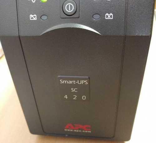 Интерактивный ибп APC Smart-UPS SC420