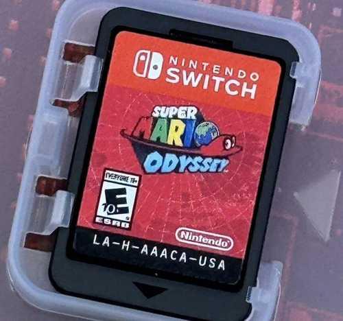 Super Mario Odyssey Switch Картридж