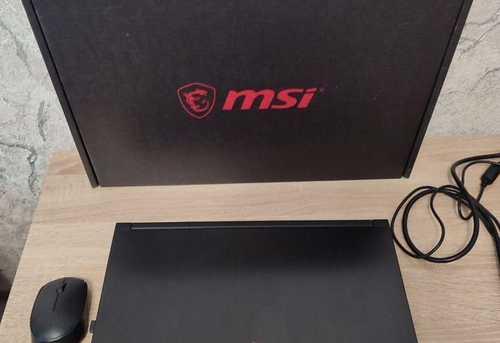 Игровой ноутбук 15.6" MSI GF63 Thin 11UC-225XRU, 1000 ГБ, Core i7-11800H, RAM 16 ГБ, GeForce RTX 3050 4 ГБ