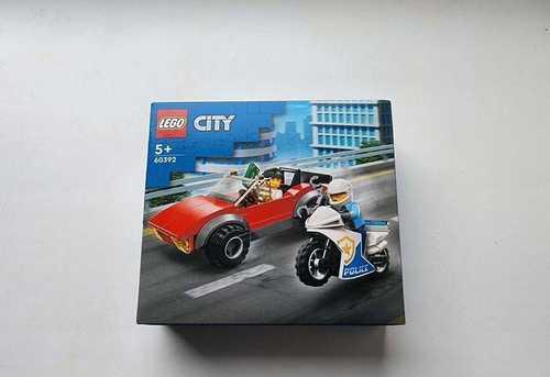 Lego City 60392 Полицейская погоня на байке
