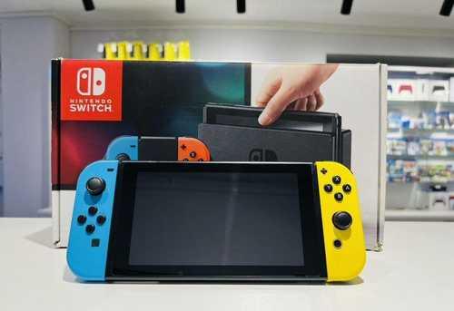 Прошитый Nintendo Switch V1 + 128gb + игры