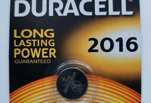 Элемент питания Duracell DL2016