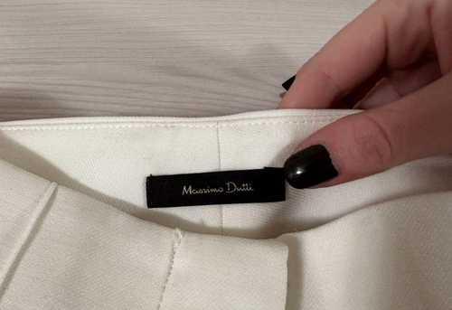 Белые брюки Massimo dutti