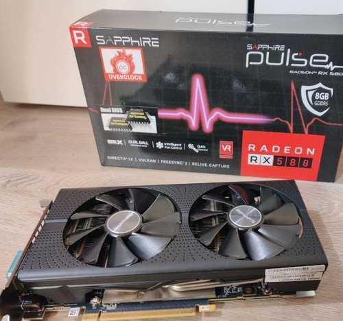 Видеокарта Sapphire pulse RX 580 8GB в умелые руки