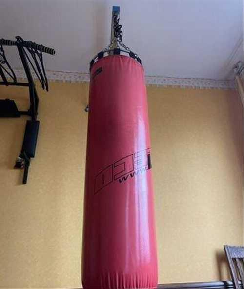 Мешок боксерский Leco pro 80 кг и гантели