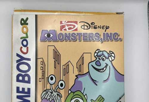 Игра Monsters, inc. Для Game Boy color н/о